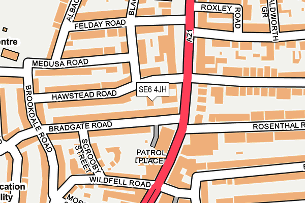 SE6 4JH maps, stats, and open data