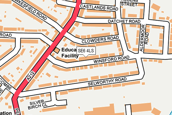 SE6 4LS maps, stats, and open data