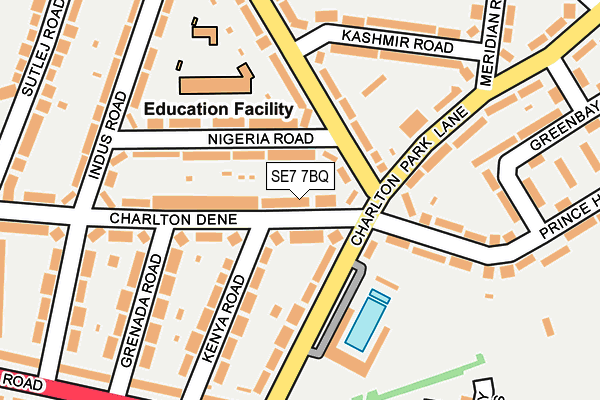 SE7 7BQ maps, stats, and open data