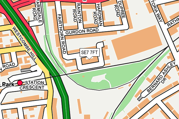SE7 7FT maps, stats, and open data