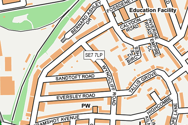 SE7 7LP maps, stats, and open data