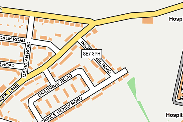 SE7 8PH maps, stats, and open data