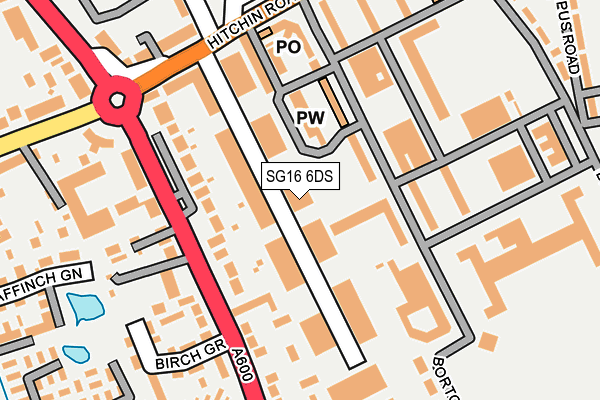 SG16 6DS maps, stats, and open data