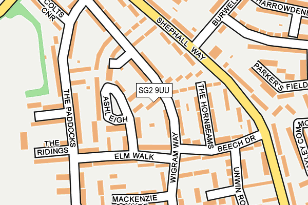 SG2 9UU maps, stats, and open data