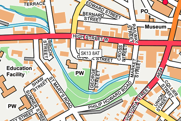 SK13 8AT maps, stats, and open data