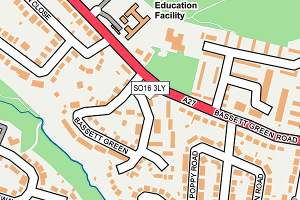 SO16 3LY (Bassett Green Village) open data dashboard
