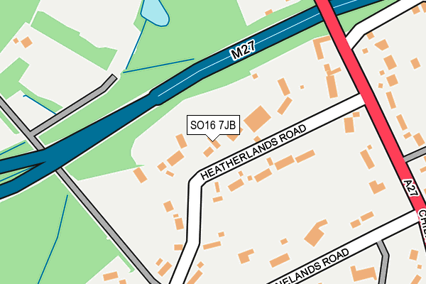 SO16 7JB (Heatherlands Road) open data dashboard