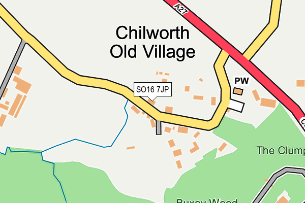 SO16 7JP (Chilworth Old Village) open data dashboard