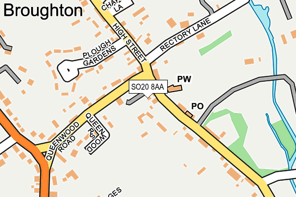 SO20 8AA (High Street) open data dashboard
