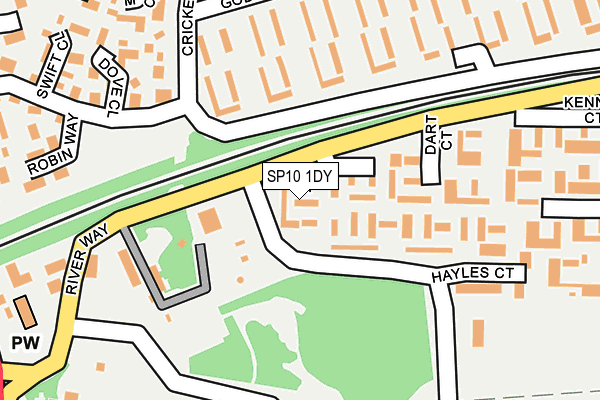 SP10 1DY maps, stats, and open data