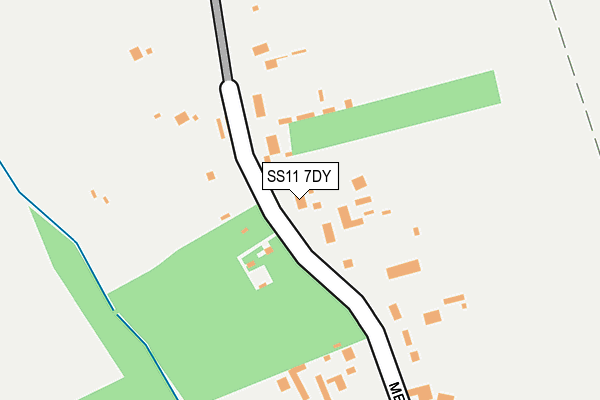 SS11 7DY maps, stats, and open data