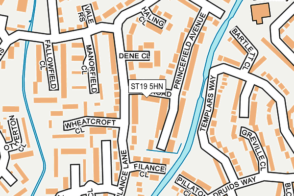ST19 5HN maps, stats, and open data
