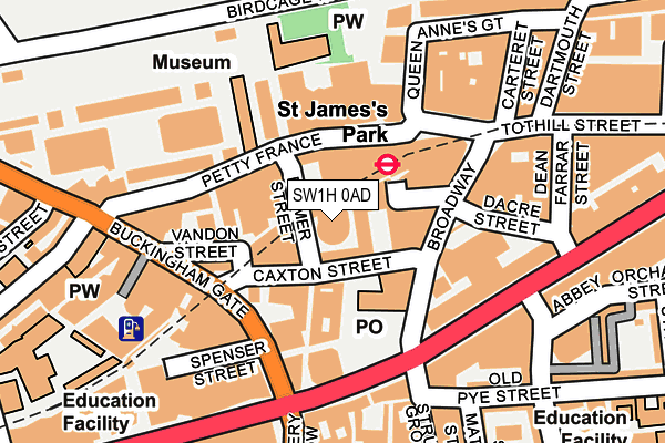 SW1H 0AD maps, stats, and open data
