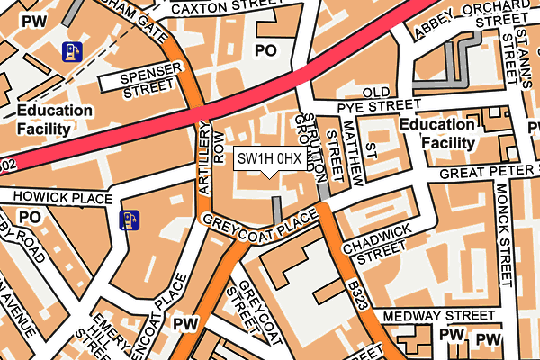 SW1H 0HX maps, stats, and open data