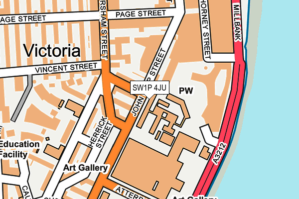 SW1P 4JU maps, stats, and open data
