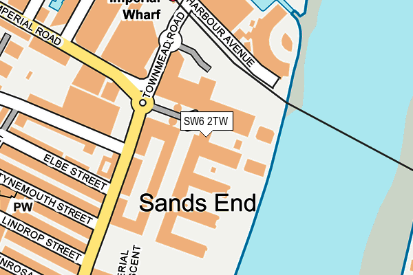 SW6 2TW maps, stats, and open data