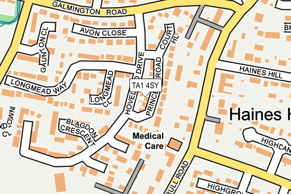 TA1 4SY maps, stats, and open data