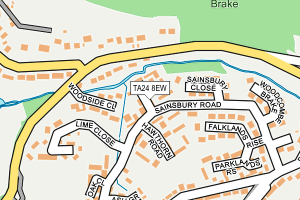 TA24 8EW maps, stats, and open data