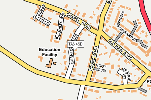 TA6 4SD maps, stats, and open data