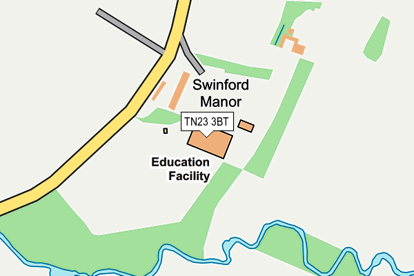 TN23 3BT maps, stats, and open data