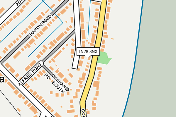 TN28 8NX maps, stats, and open data