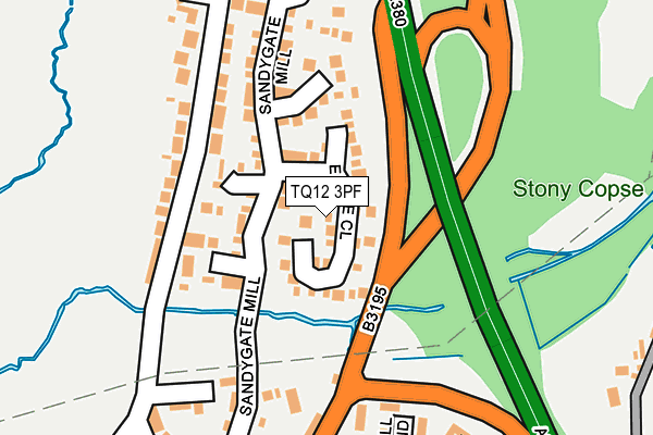 TQ12 3PF maps, stats, and open data