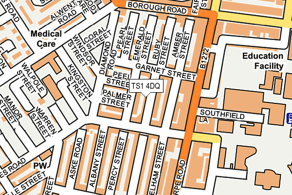 TS1 4DQ maps, stats, and open data