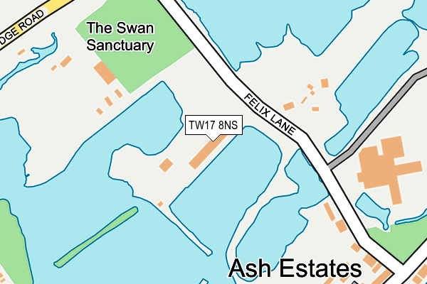 TW17 8NS maps, stats, and open data