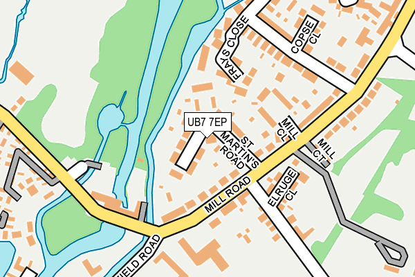 UB7 7EP maps, stats, and open data