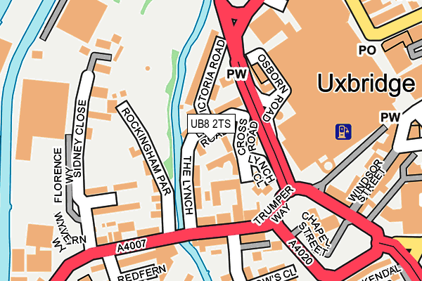 UB8 2TS maps, stats, and open data