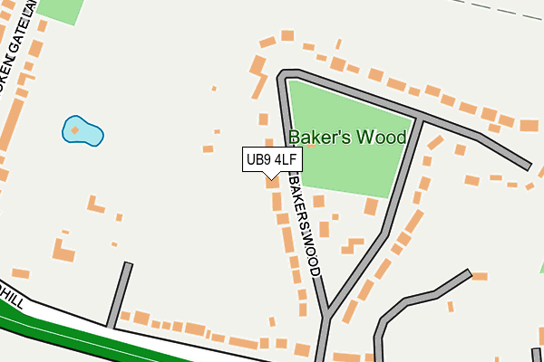 UB9 4LF maps, stats, and open data