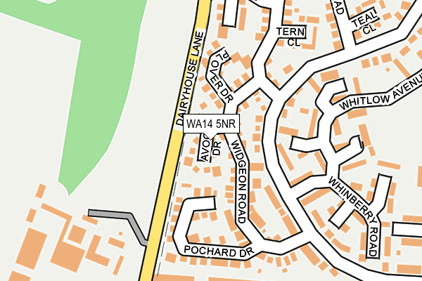 WA14 5NR maps, stats, and open data
