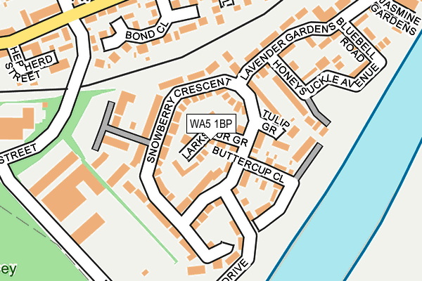 WA5 1BP maps, stats, and open data