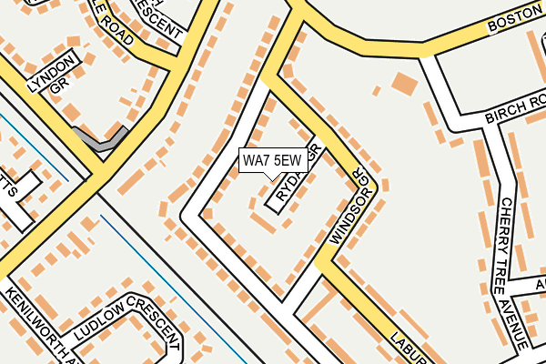 WA7 5EW maps, stats, and open data