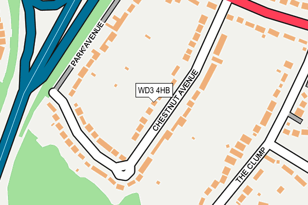 WD3 4HB maps, stats, and open data