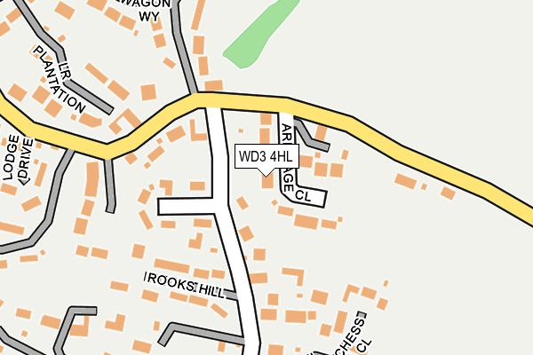 WD3 4HL maps, stats, and open data