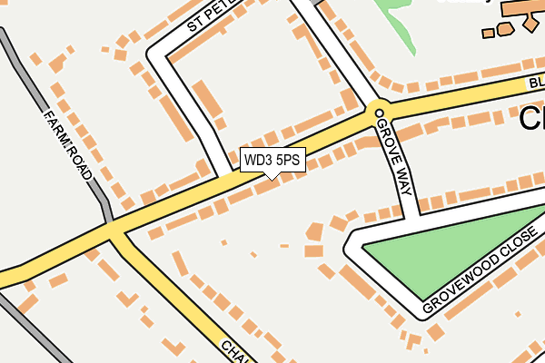 WD3 5PS maps, stats, and open data