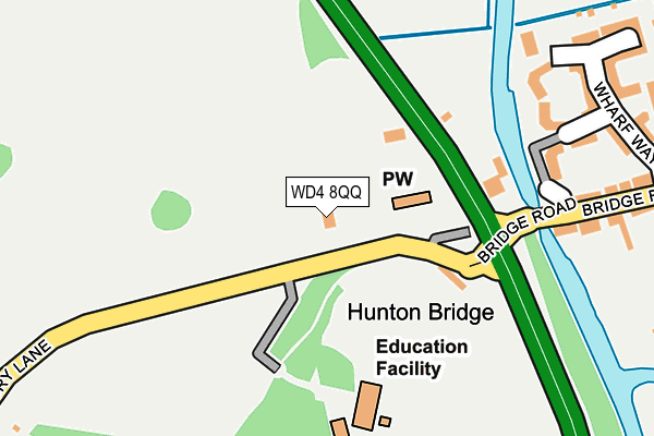 WD4 8QQ maps, stats, and open data