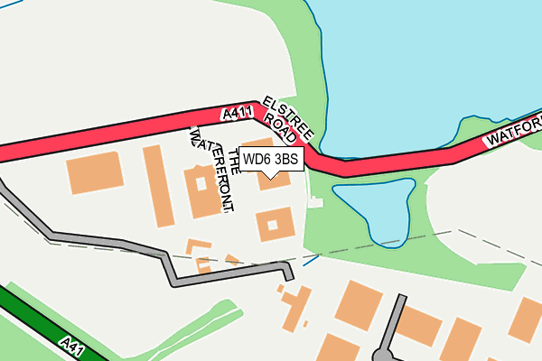 WD6 3BS maps, stats, and open data