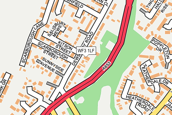 WF3 1LF maps, stats, and open data