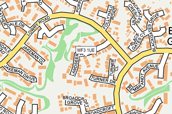 WF3 1UE maps, stats, and open data