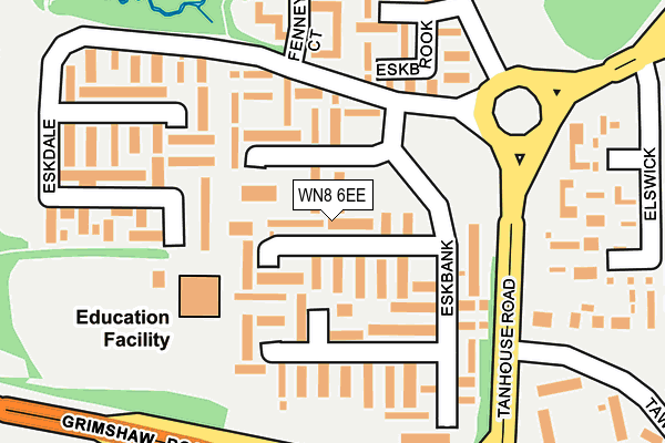 WN8 6EE maps, stats, and open data