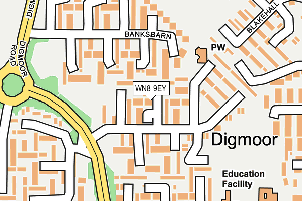 WN8 9EY maps, stats, and open data