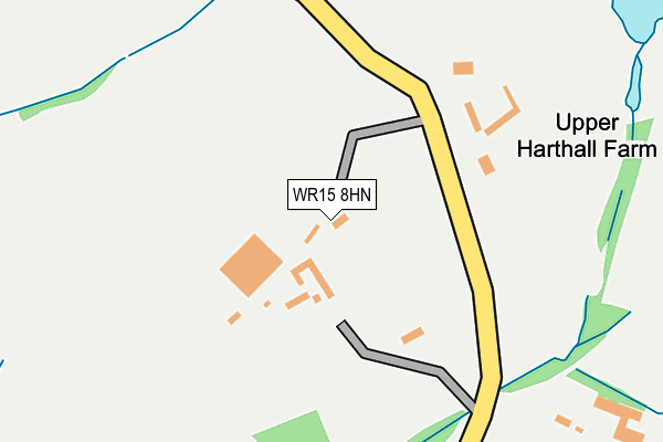 WR15 8HN maps, stats, and open data
