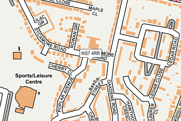 WS7 4RR maps, stats, and open data