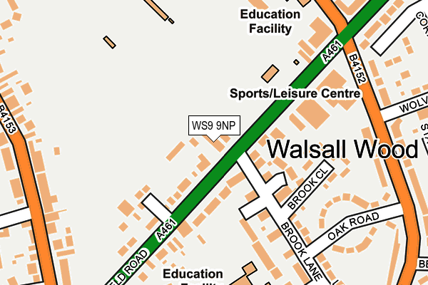 WS9 9NP maps, stats, and open data