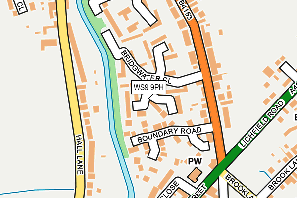 WS9 9PH maps, stats, and open data