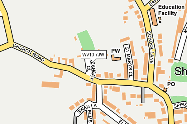 WV10 7JW maps, stats, and open data