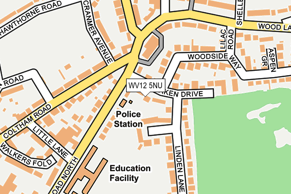 WV12 5NU maps, stats, and open data