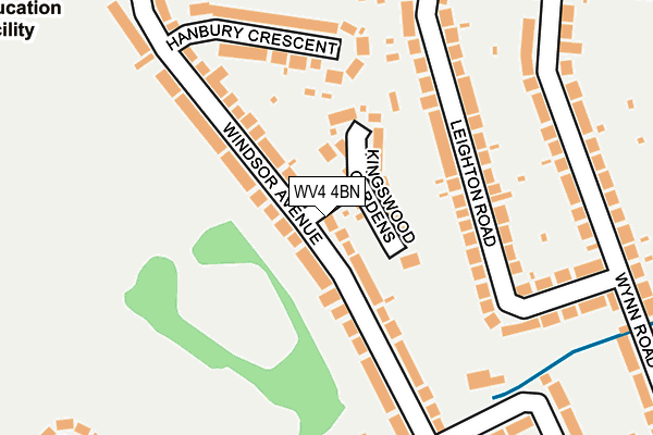 WV4 4BN maps, stats, and open data